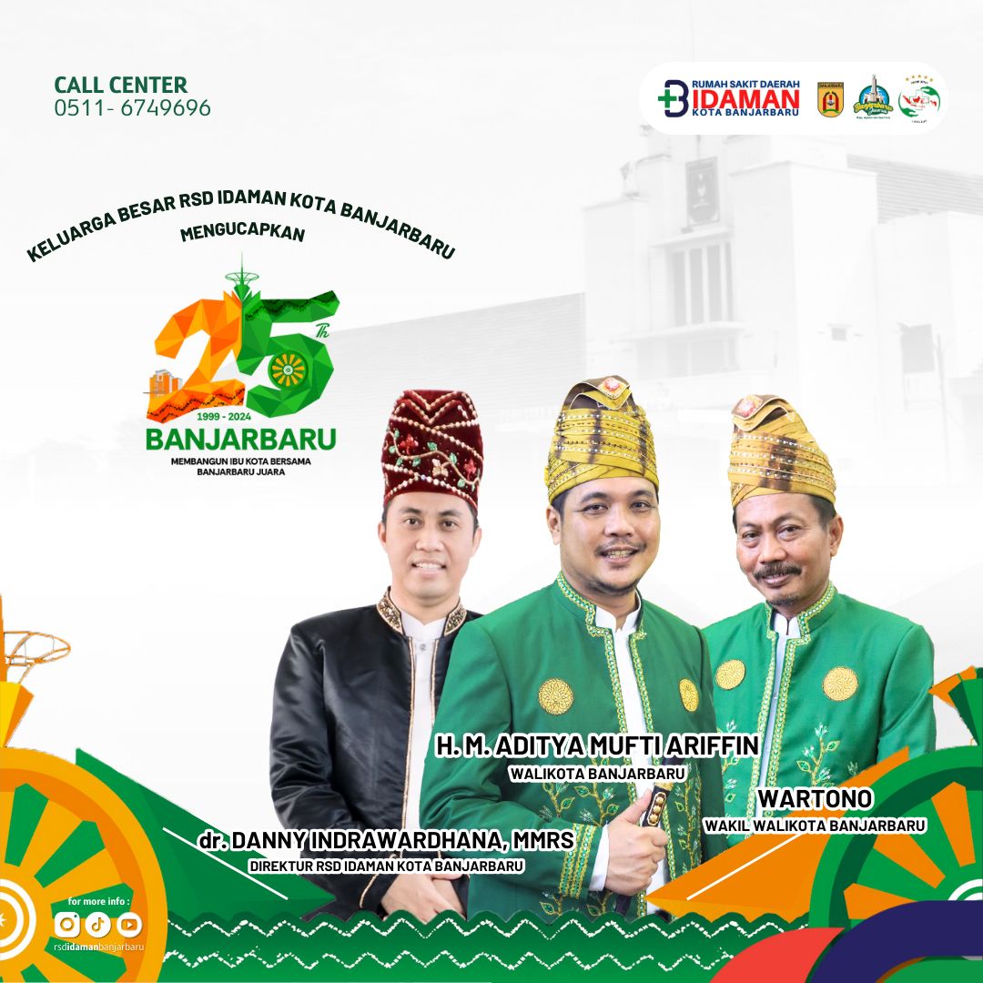RSD Idaman Kota Banjarbaru Selamat Hari Jadi ke-25 Kota Banjarbaru 20 ... RSD Idaman Kota Banjarbaru Selamat Hari Jadi ke-25 Kota Banjarbaru 20 ...