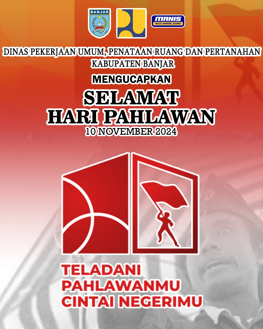 Dinas PUPRP Kabupaten Banjar Mengucapkan Selamat Hari Pahlawan 10 ... Dinas PUPRP Kabupaten Banjar Mengucapkan Selamat Hari Pahlawan 10 ...